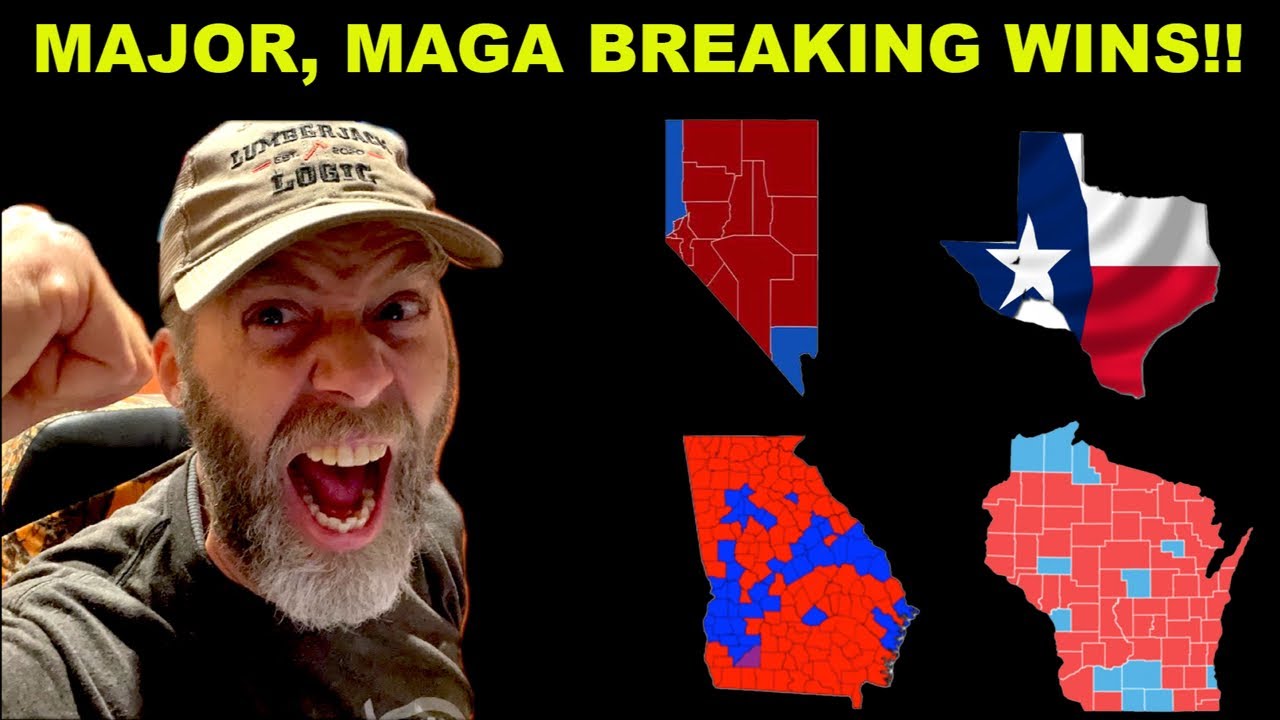 BREAKING HUGE!!! Major Wins in TX, WI, GA, and NV!!!!!!!!!!!!! - YouTube