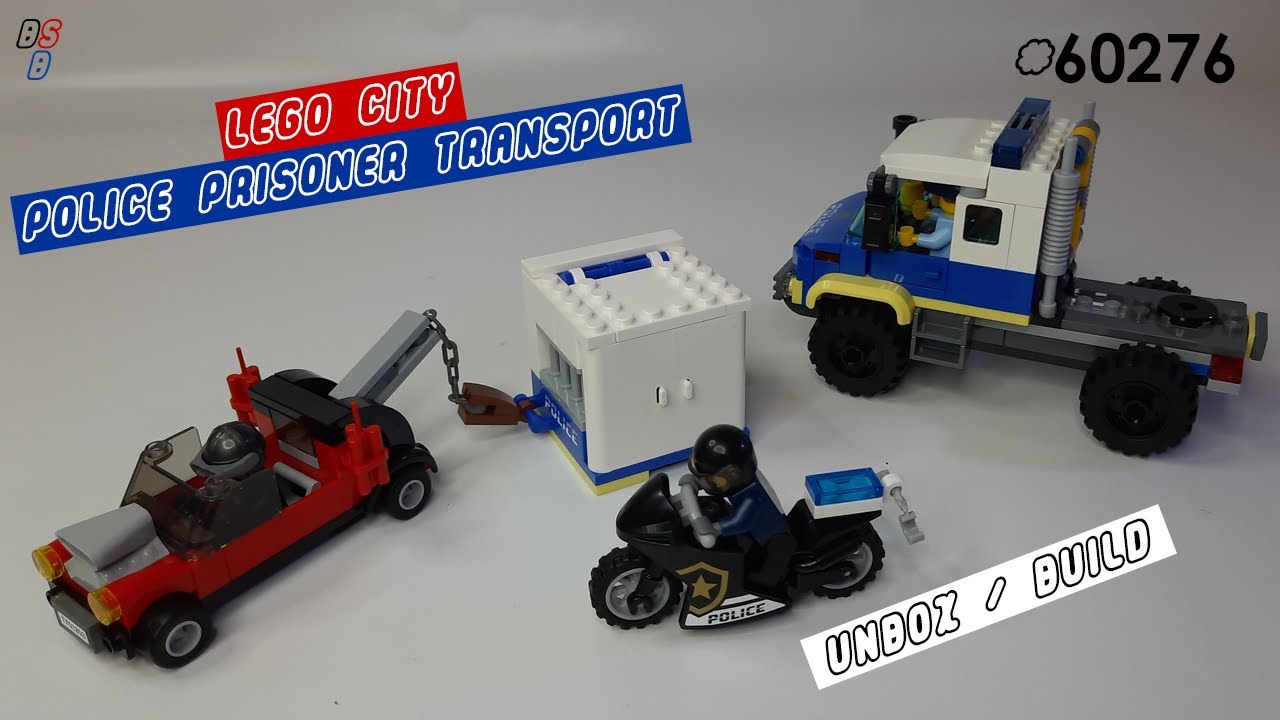 LEGO CITY 60276 Police Prisoner Transport - NEW 2021 Collection - Speed ...