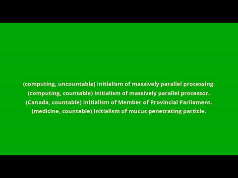 what is the meaning of MPP - YouTube