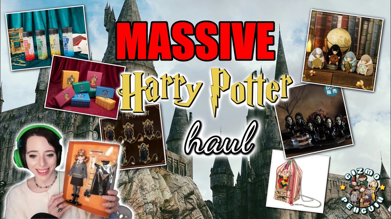 Help me unbox this MASSIVE Harry Potter Goods Haul! - YouTube