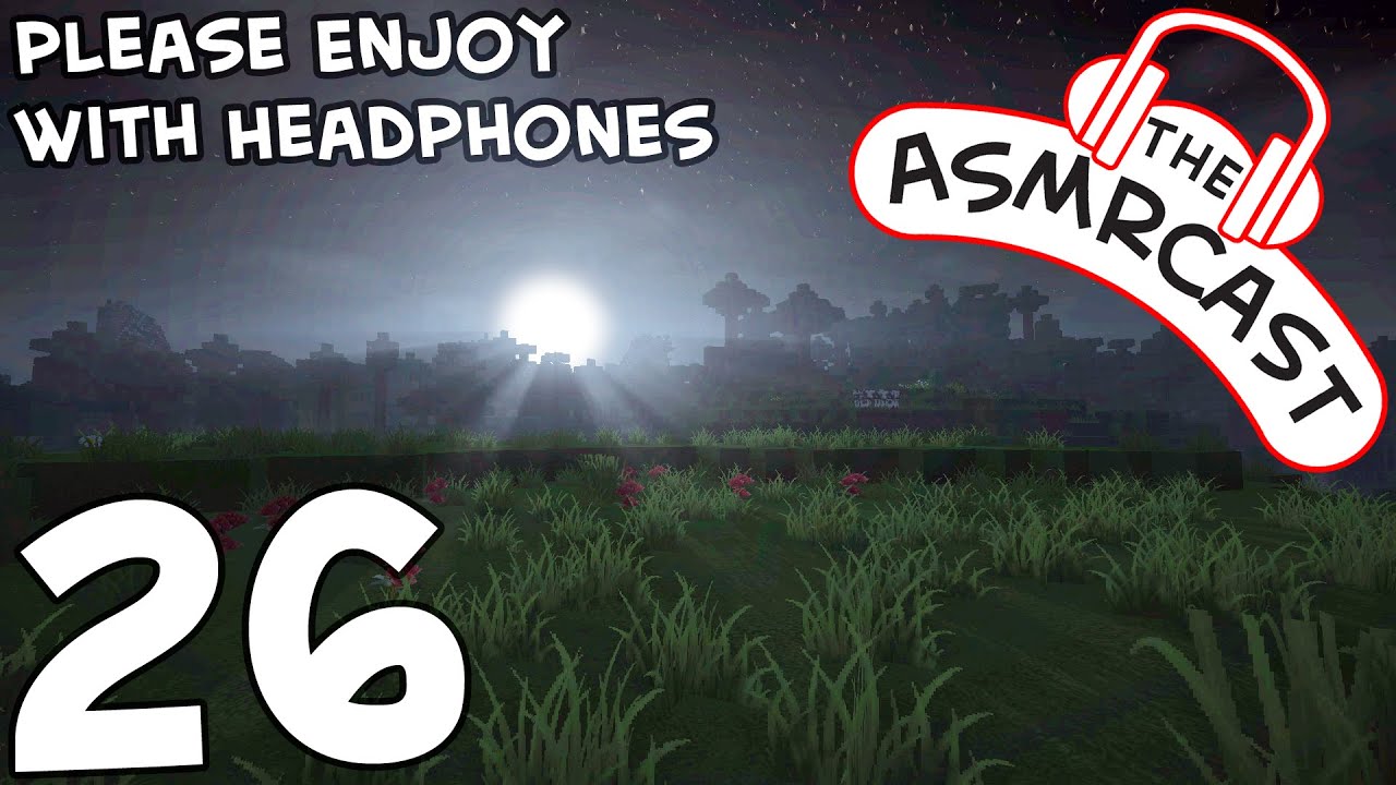 ASMR Minecraft [Binaural 3D] #26 Tiny Tapping Tingles In The Rain (HD ...