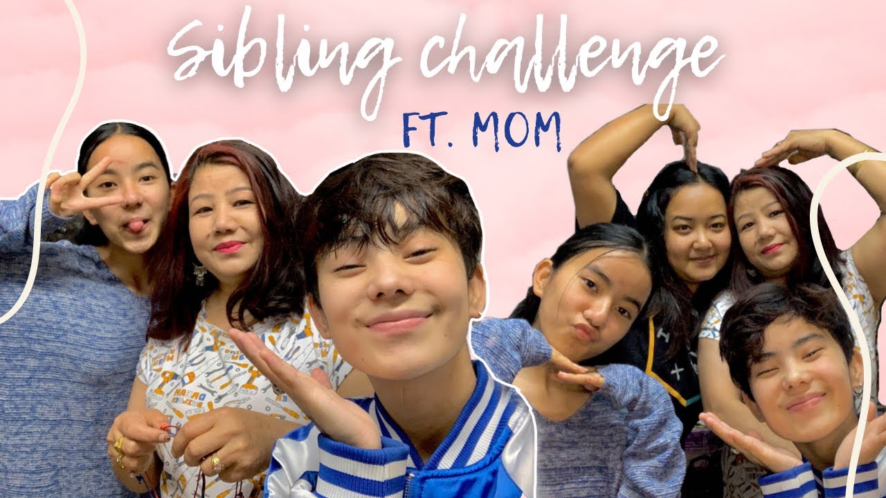 Sibling Challenge | Dunk Challenge FT Our Mom - YouTube