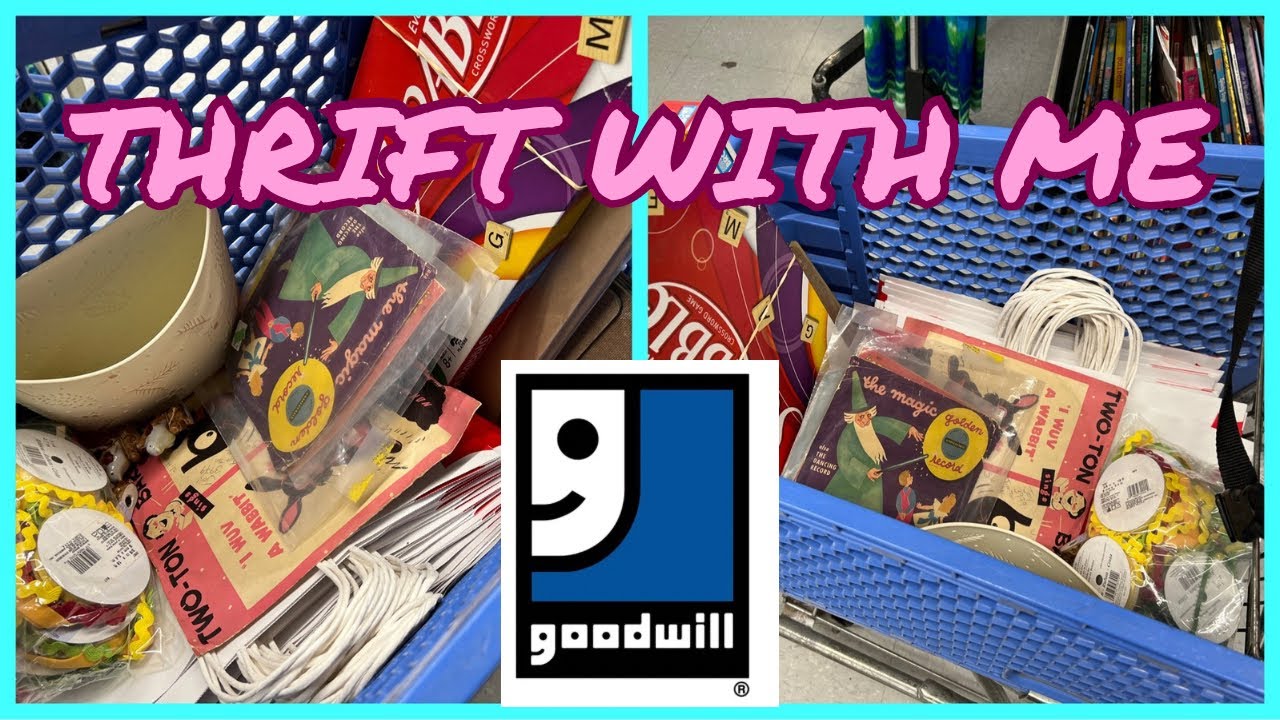 Blue Tag Sale 🔖 GOODWILL 🔖 Thrift With Me - YouTube