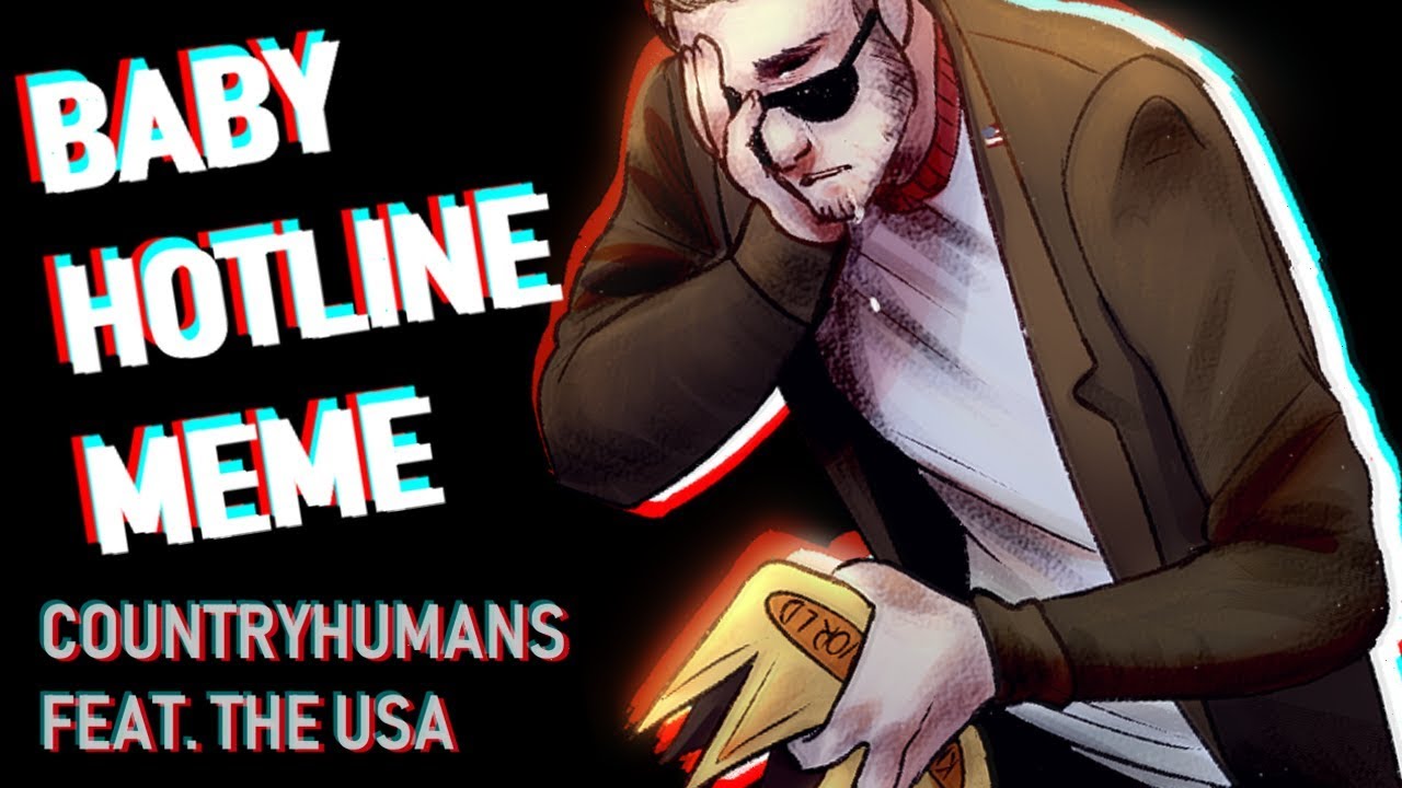 BABY HOTLINE - COUNTRYHUMANS by Новикъ.jpg | Feat. The USA - YouTube