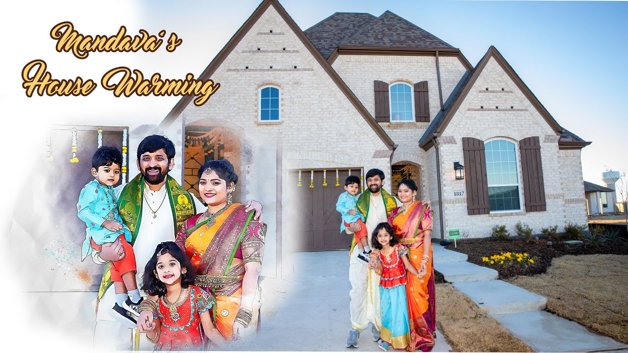 Mandava's House Warming | Argyle,TX | MRK Photography | Pooja Ceremony ...