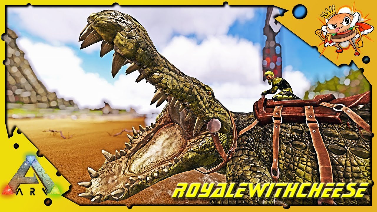 Giant Alligator And Sea Turtle Tames! - Ark: Survival Evolved [Cluster ...