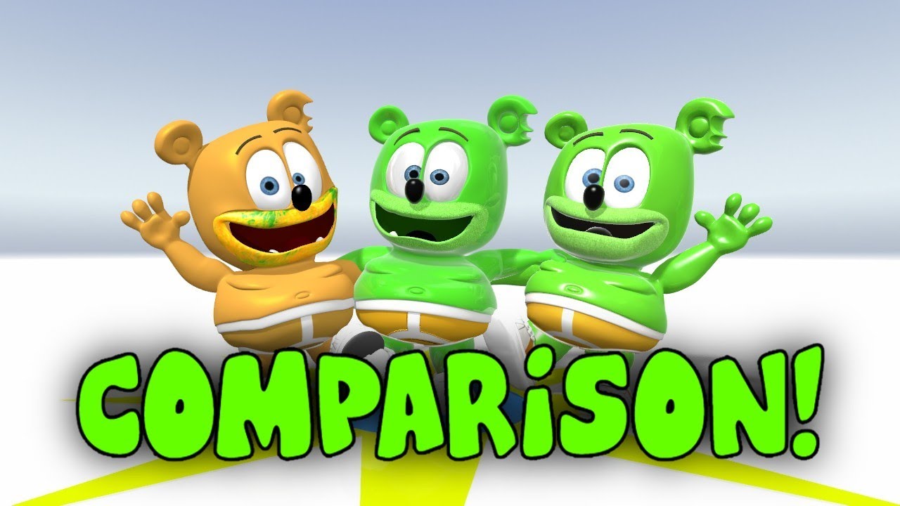 Gummibar Remake (Side-By-Side) Comparison - YouTube