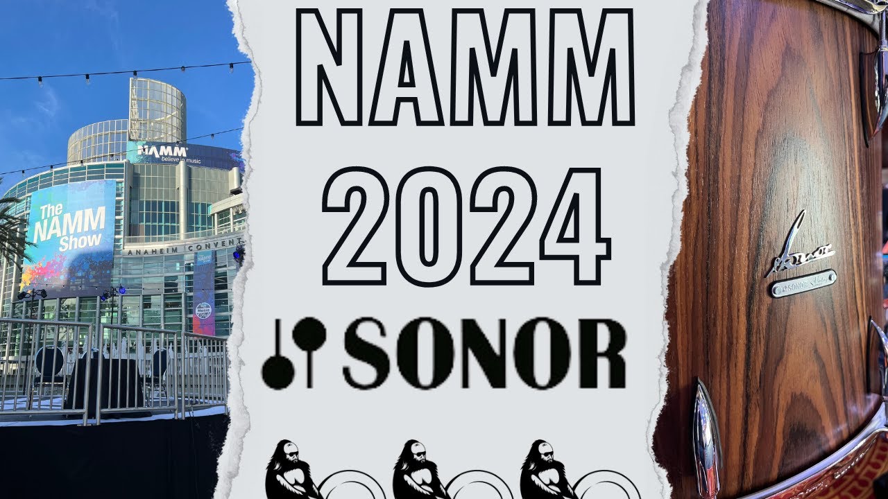 NAMM 2024 - Sonor Drums - YouTube