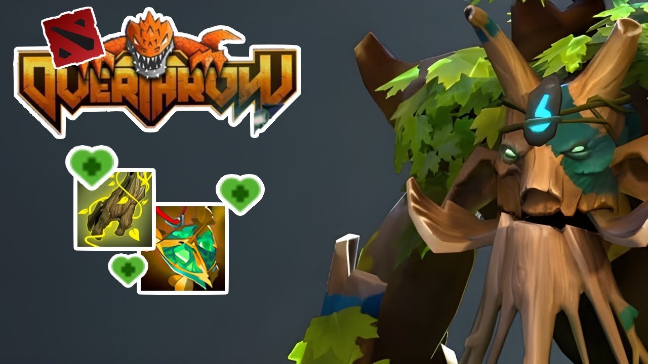 Dota 2 Overthrow 3.0 | Treant Protector Gameplay | The Giving Tree ...