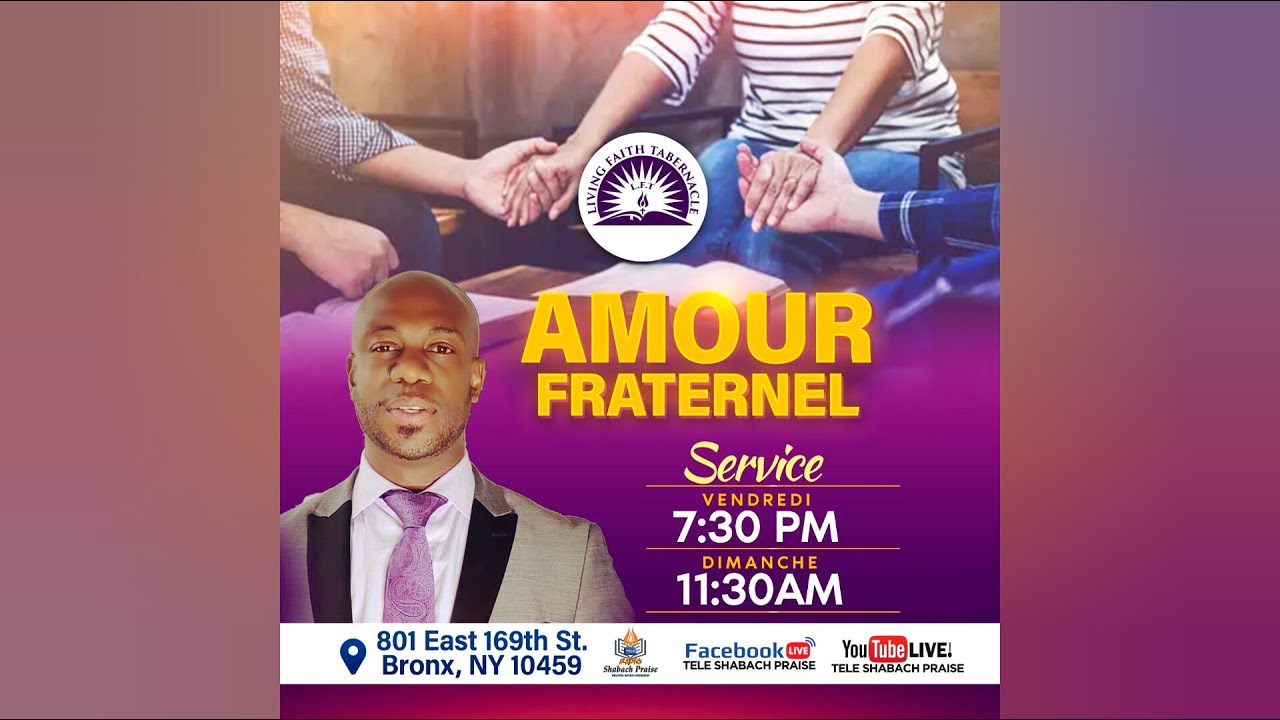 Service du Matin -11:30am | 8- 18 - 24 | Living Faith Tabernacle | Dr ...