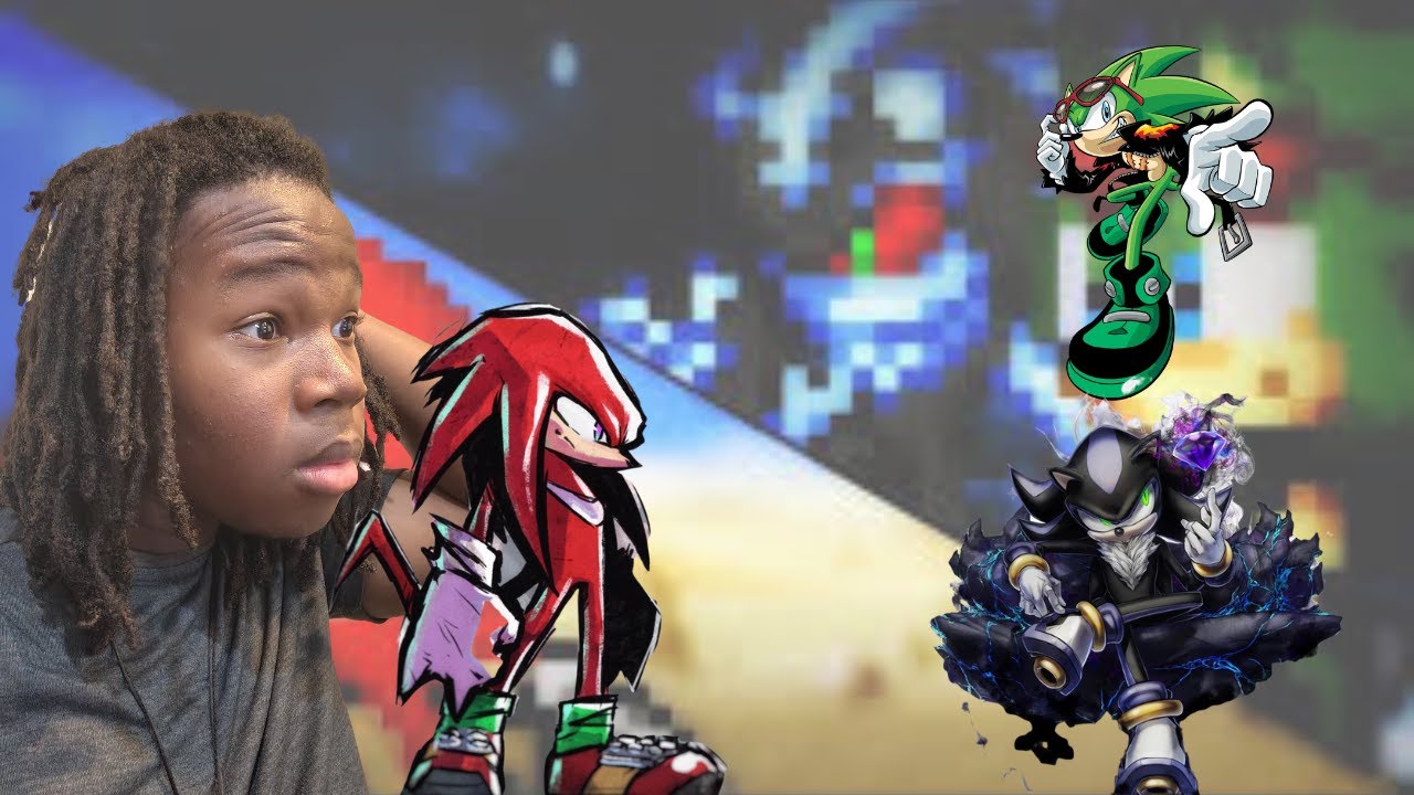 Reacting to Knuckles vs scourge and mephiles - YouTube