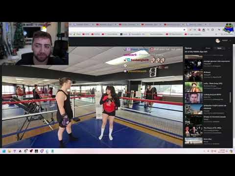 Mizkif watches Emiru Get Knocked Out - YouTube