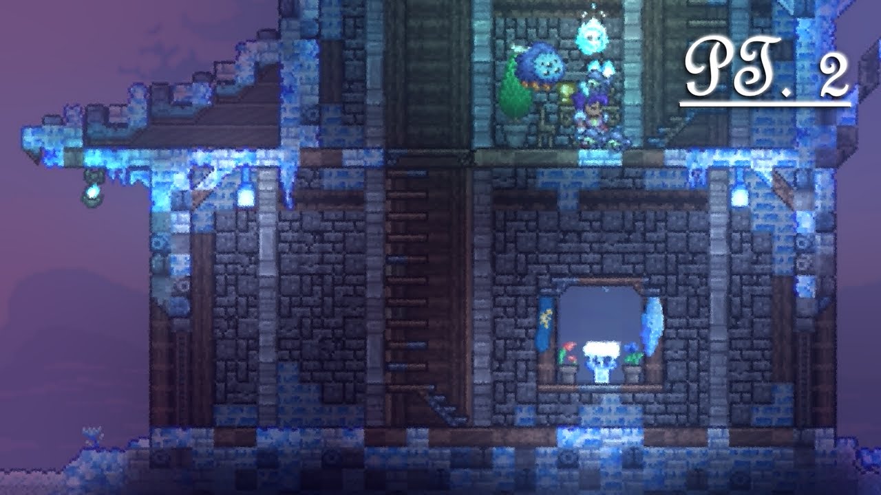 Terraria Slow Build | Ice Castle PT. 2 - YouTube