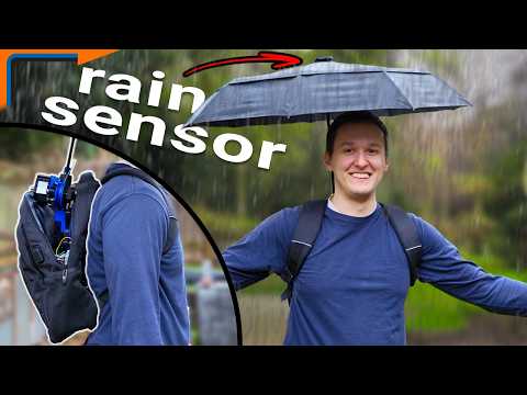I built a fully automatic umbrella