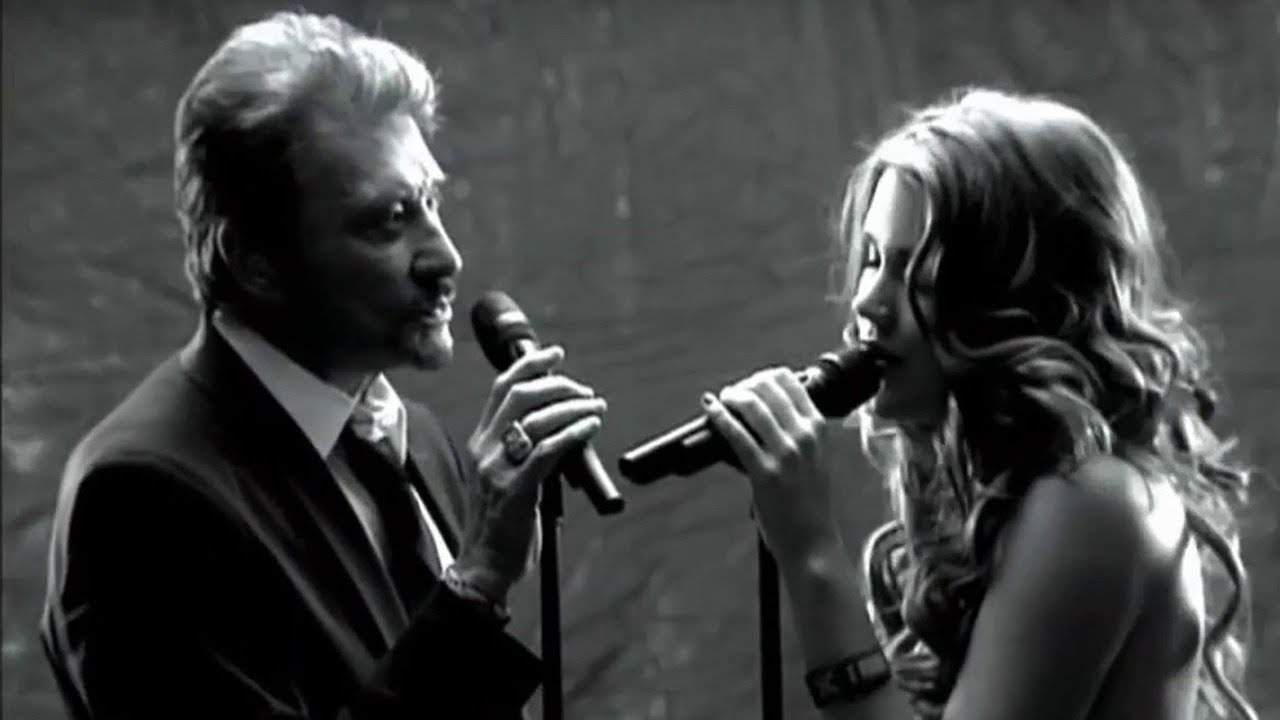 Johnny Hallyday & Joss Stone Unchained Melody Clip - YouTube