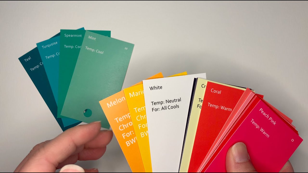 How To Customize Your Color Fan for Shopping - YouTube