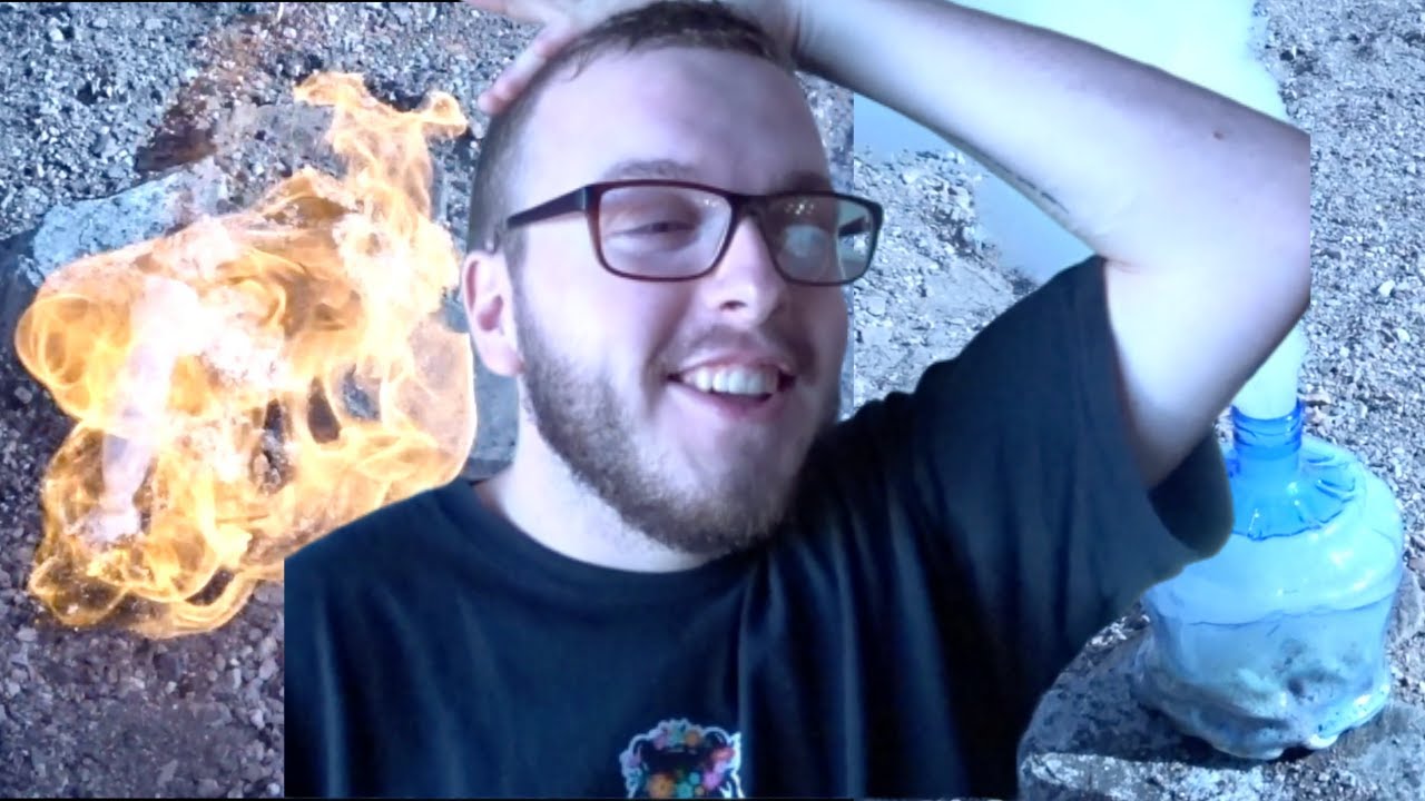 GETTING A CHEMICAL BURN!!! SCIENCE EXPERIMENT GONE WRONG!! - YouTube