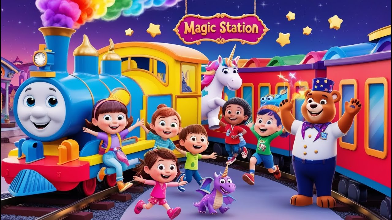 "Chugga Chugga Choo Choo! Magical Train Song for Kids" - YouTube