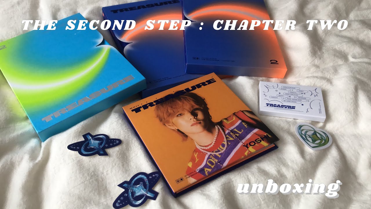 【TREASURE】THE SECOND STEP : CHAPTER TWO ｜unboxing ｜開封動画｜第1弾 - YouTube