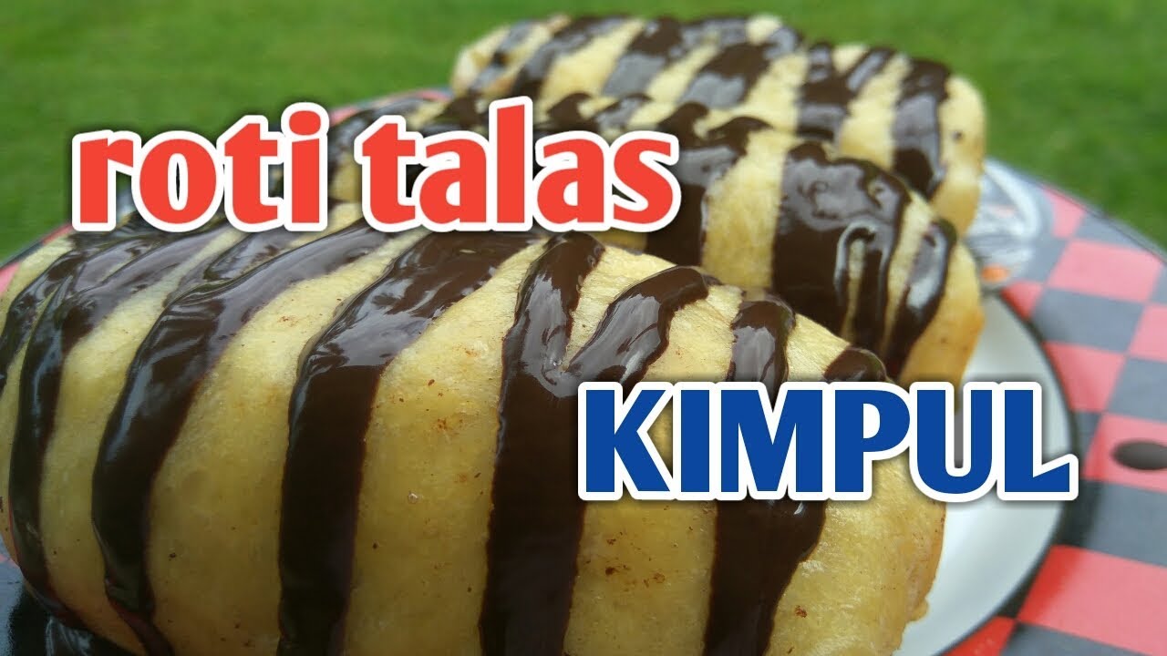 CARA MEMBUAT ROTI TALAS KIMPUL GORENG ISI COKLAT - YouTube