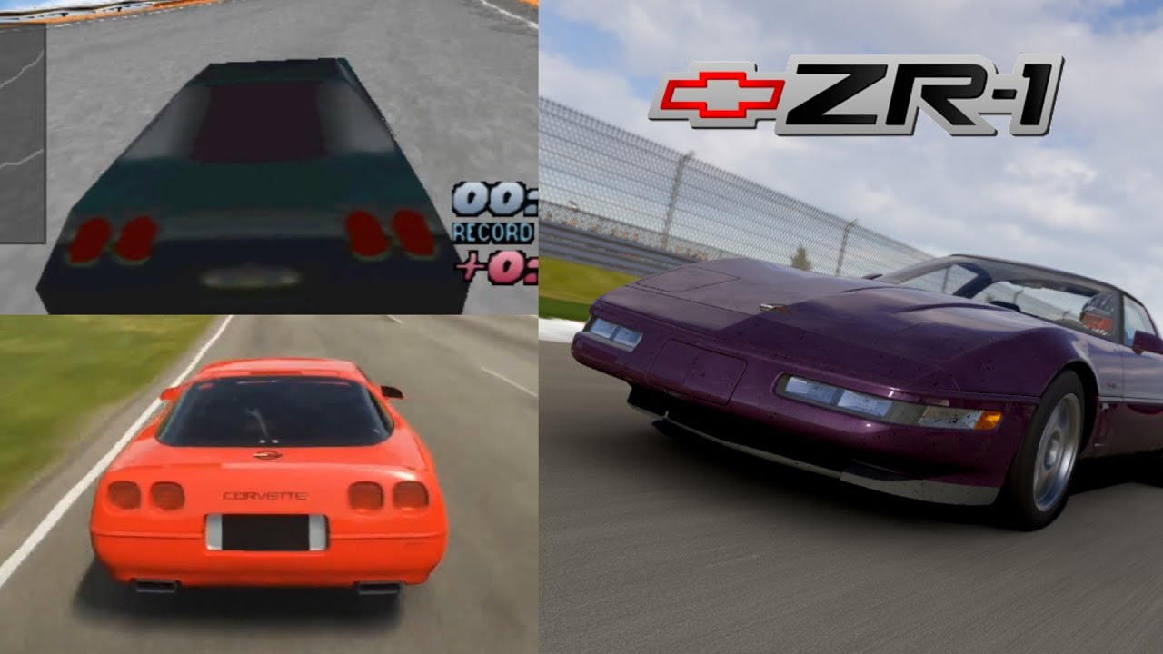Chevrolet Corvette (C4) ZR-1 in Racing Games - YouTube