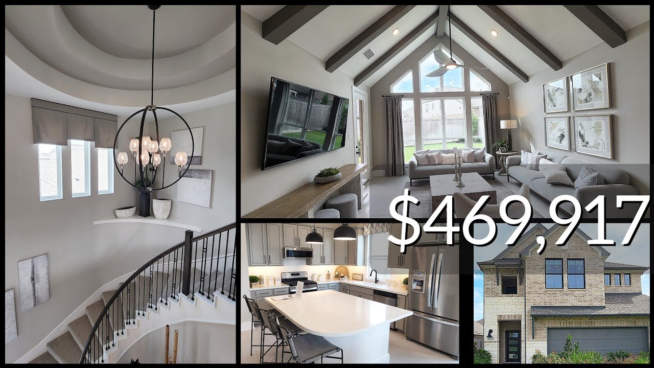 STUNNING BRAND NEW MODEL HOME IN TEXAS - YouTube