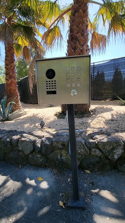 Doorbird Intercom System installation in Mill Valley California - The ...
