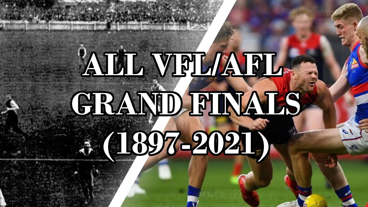 All VFL/AFL Grand Final Scorecards (1897-2021) - YouTube