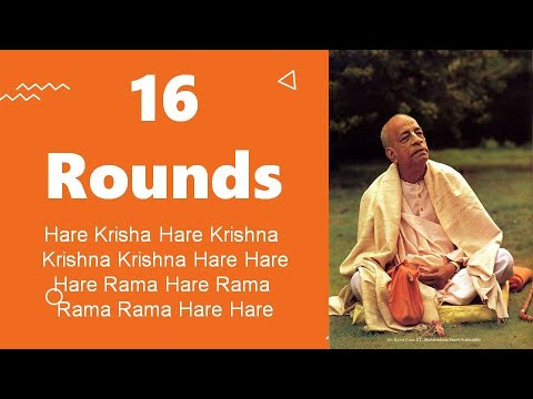 16 Rounds Chanting | Prabhupada Japa | Chanting with deity Darshan ...
