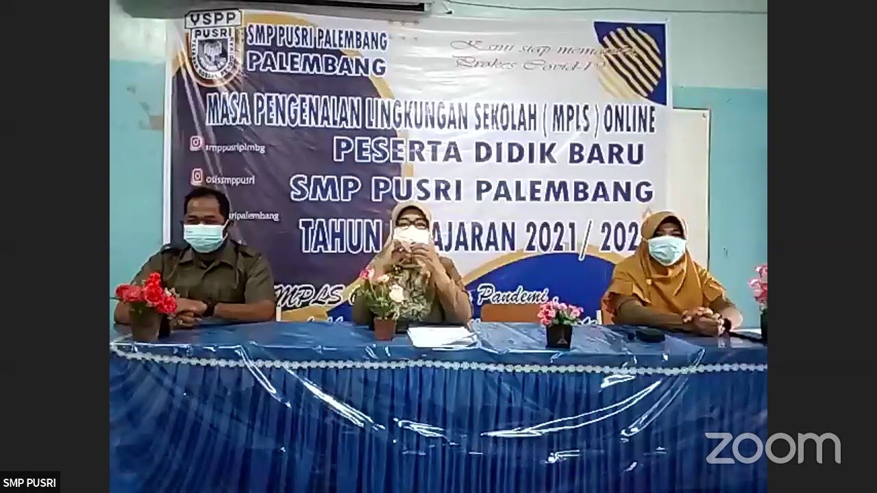 Pembukaan MPLS SMP Pusri Palembang T.P 2021/2022 - YouTube
