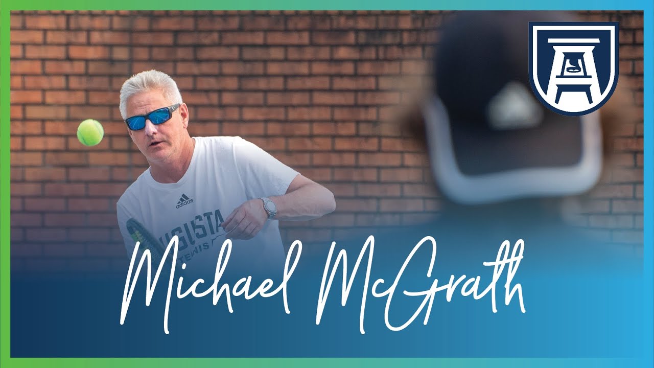 Head Tennis Coach Michael McGrath on what he defines as success - YouTube