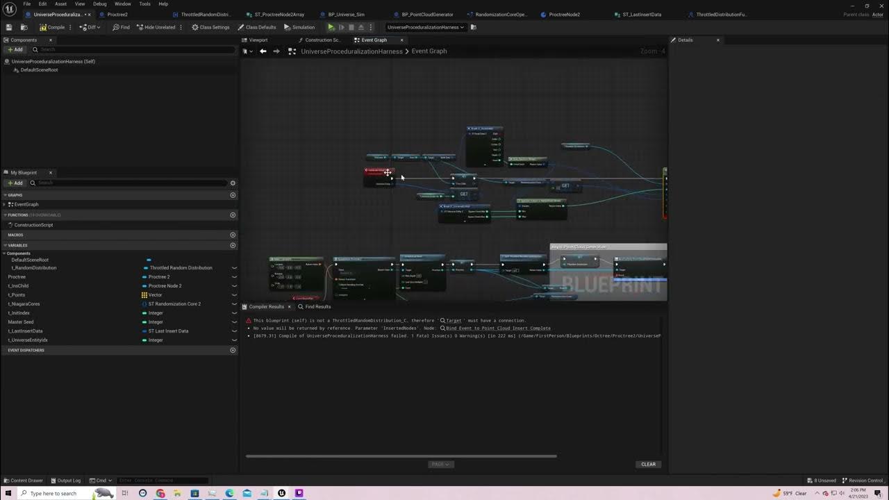 Unreal Engine 5 - Working on creating a universe initialization method using the new event ...