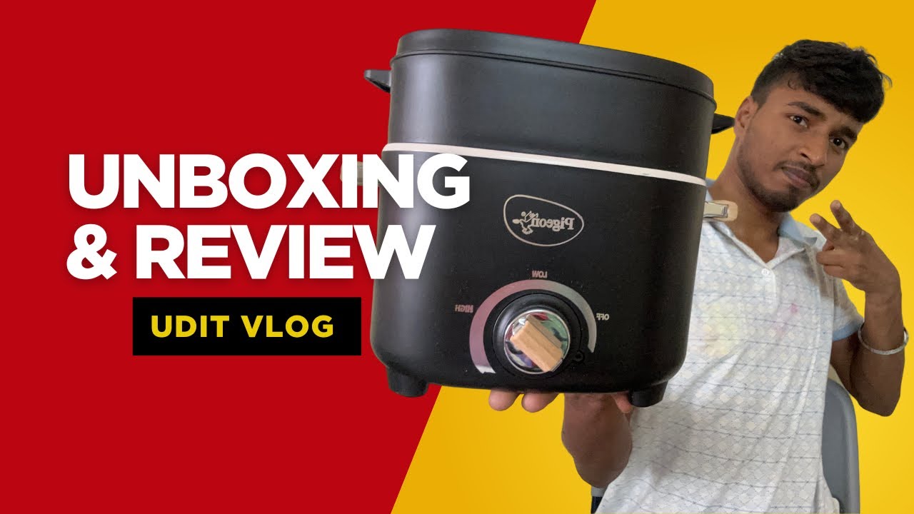 Pigeon Everyday Multi Cooker Electric kettle Unboxing & Review ...