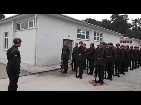 Çanakkale Ezine 98/1 acemi askerler