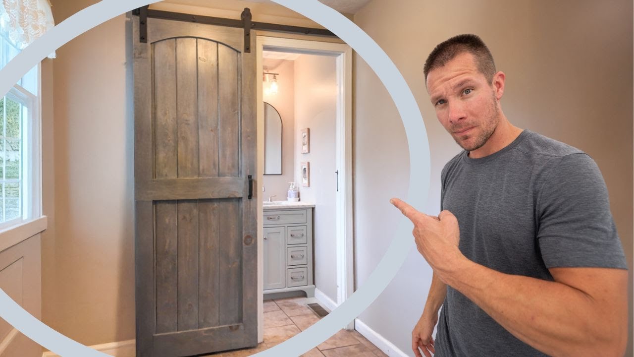 Making an easy DIY Interior Door. - YouTube