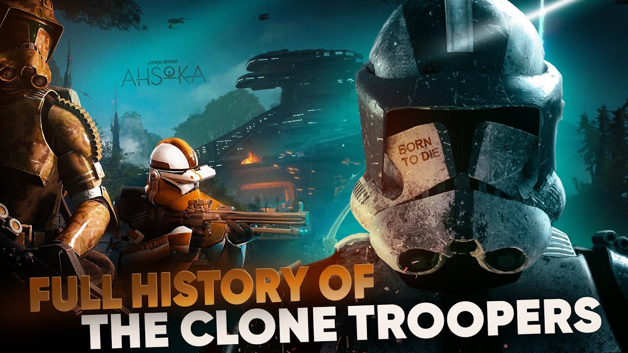 The Full History Of The Clone Troopers - YouTube