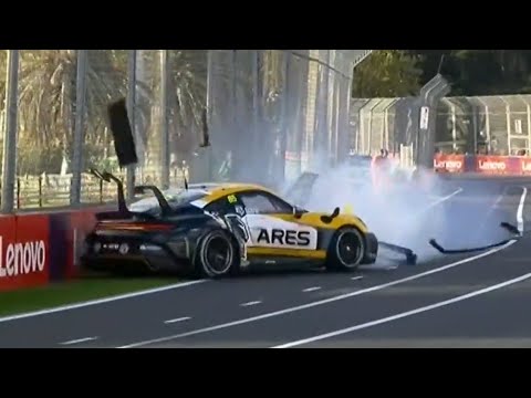 Porsche Carrera Cup Australia 2025 | Albert Park Race 2 | Slavin Big ...