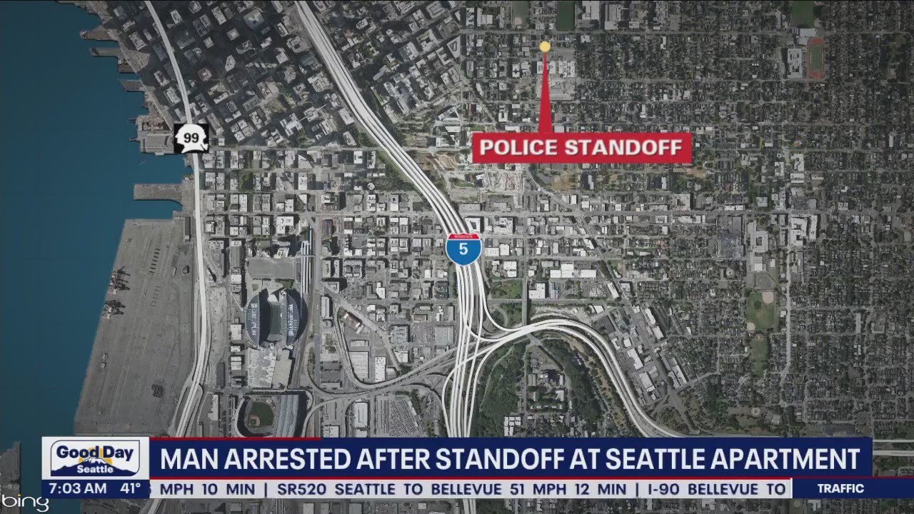 Man arrested after standoff at Seattle apartment | FOX 13 Seattle - YouTube