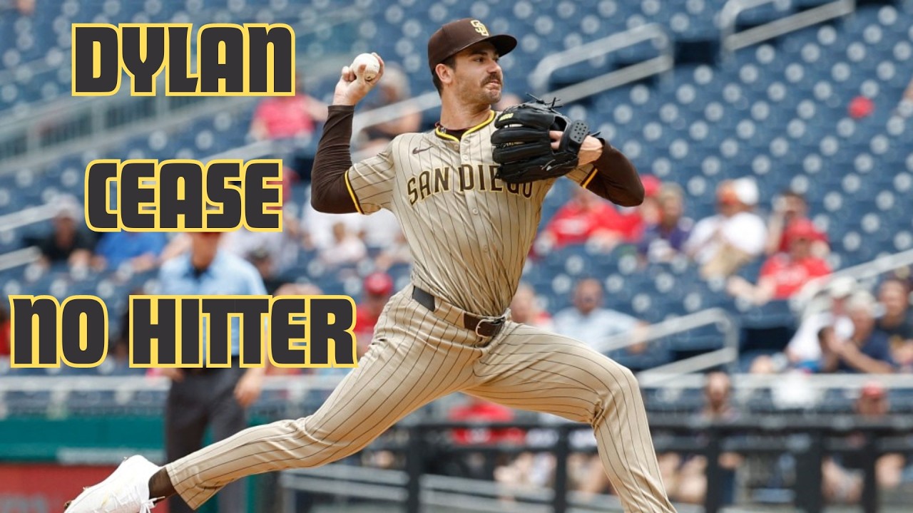 Dylan Cease No Hitter Last 3 Outs (PLUS Post-Game Interview) - YouTube