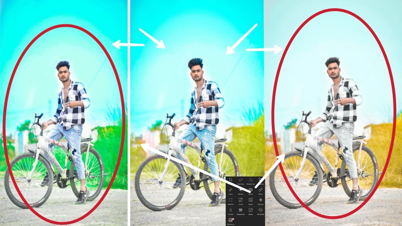 #new Cycle Photo Editing | Cycle Pose Photo Editing Tutorial | How To ...