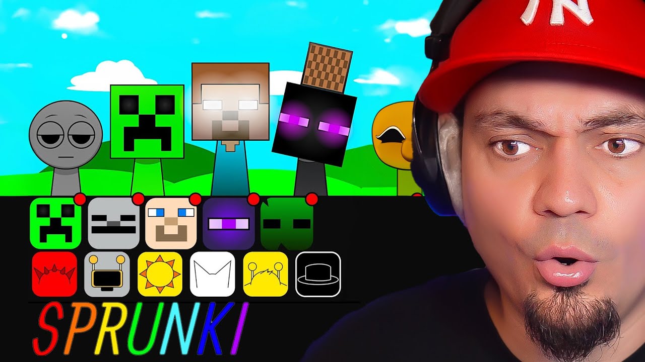 🌍 SPRUNKI, ale MINECRAFT jest PRZEPIĘKNY! *najlepszy mod* | Sprunky ...