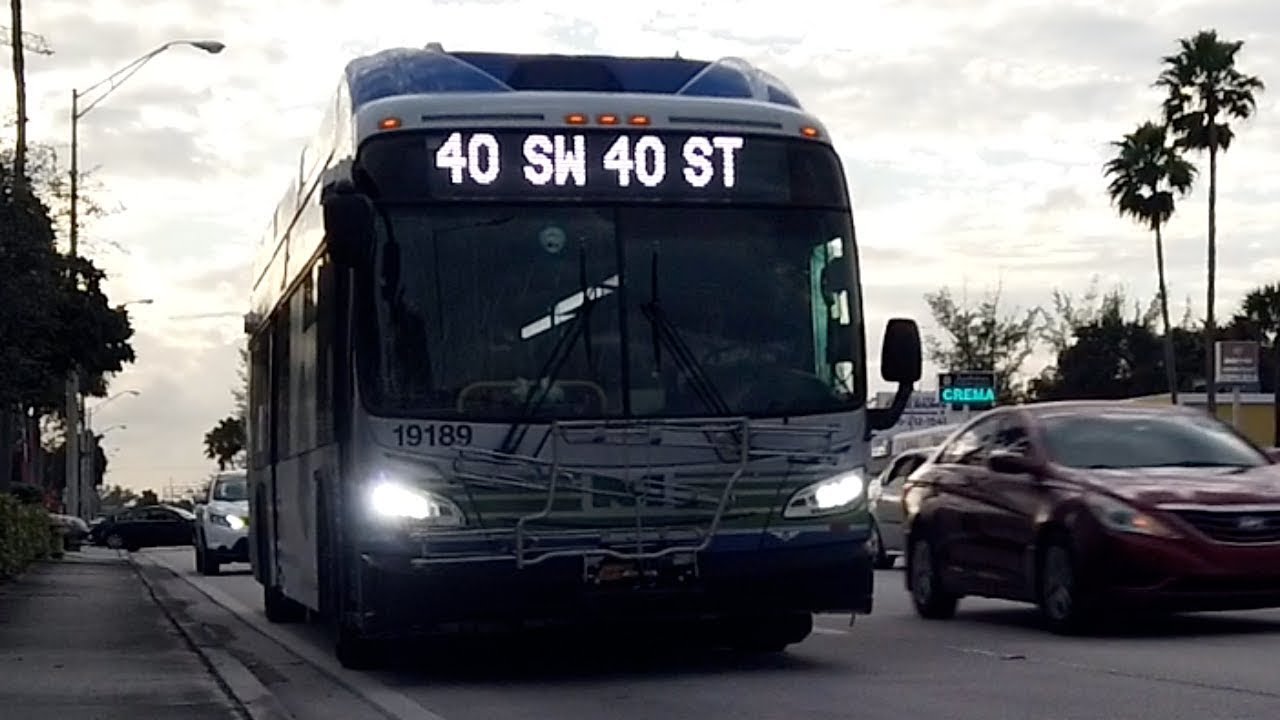 Miami Dade Transit Metrobus 40, Douglas Road Station via Southwest 40th ...