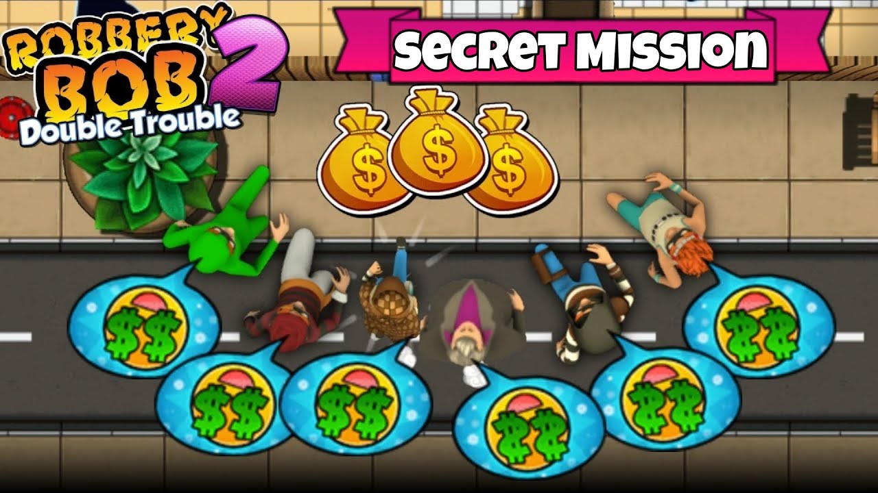 Robbery Bob 2 - All Costumes Funny Gameplay Part 252 - YouTube