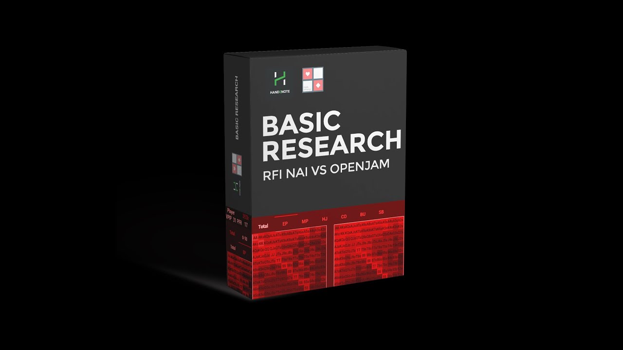 Openraise non AlI-In vs Openjam Analysis - Basic Research in Hand2Note - YouTube