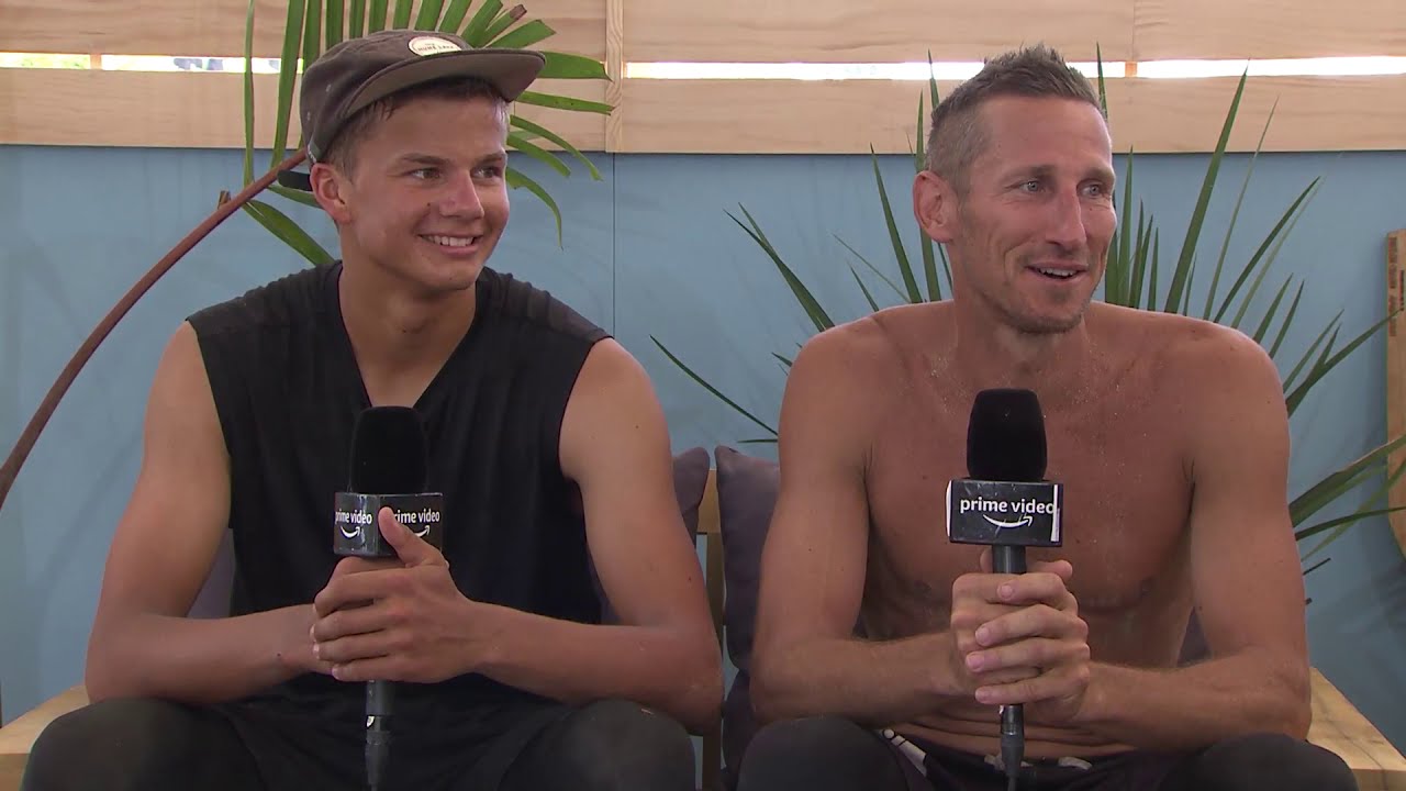 Ty Loomis & Miles Partain Amazon Prime Interview at the AVP ...