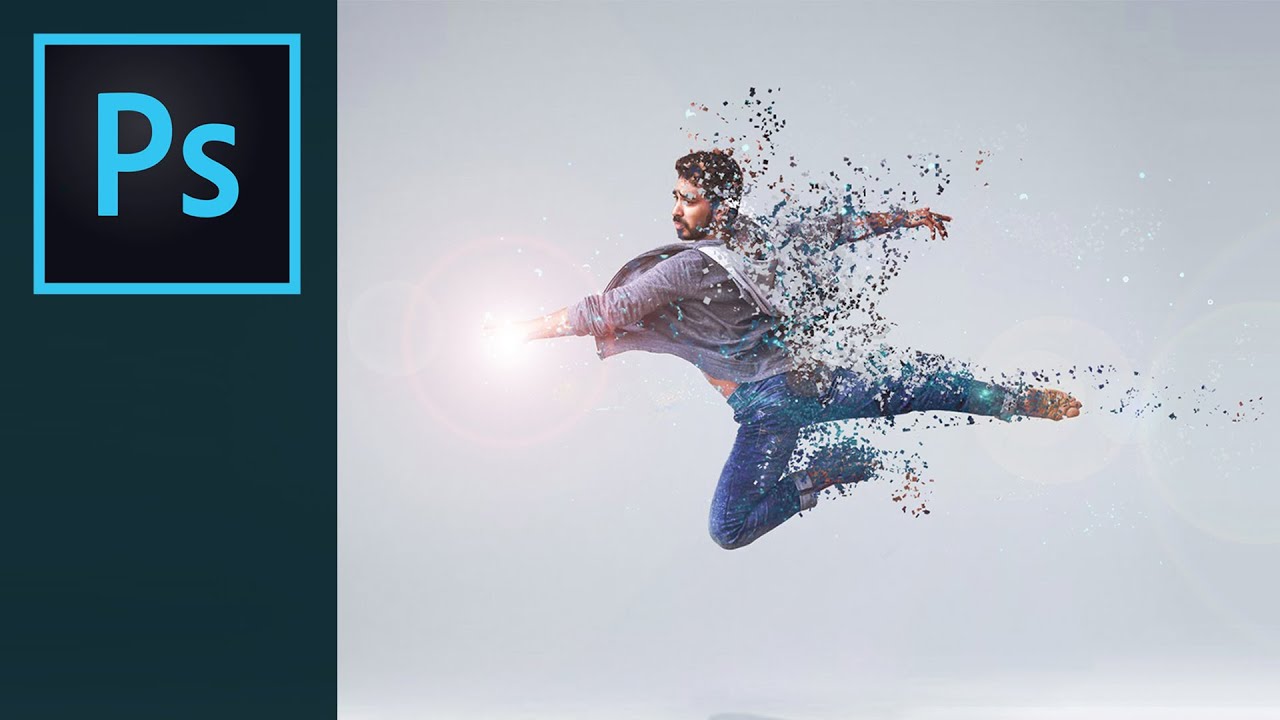 PHOTOSHOP TUTORIAL - DISPERSION SCATTER EFFECT - YouTube