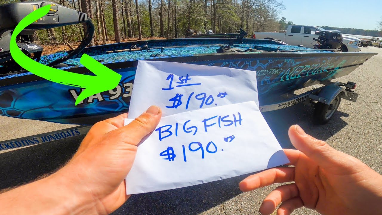 SHOCKING Fishing Tournament Win || The Only Jon Boat vs Bass Boats In ...