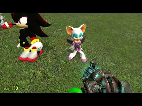 Garry's Mod shadow y rouge - YouTube