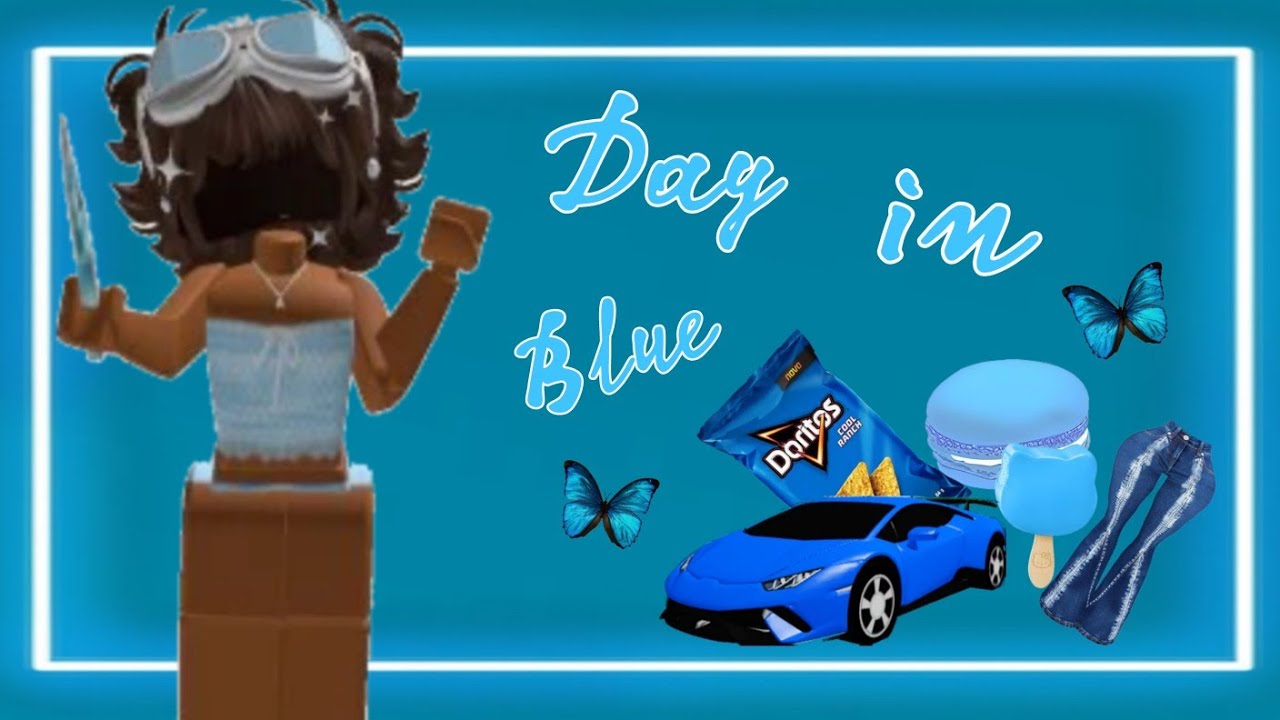 Day in blue 🩵 | brookhaven | Roblox - YouTube