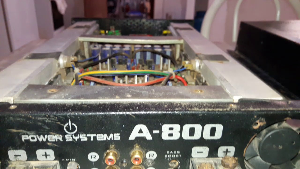 POWER SISTEMS A-800 (Analógico) Era o mais potente de sua época. - YouTube